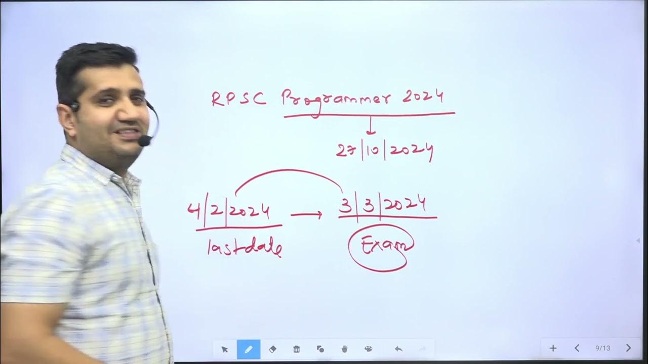 RPSC Programmer & Rajasthan High Court System Assistant Exam 2024 | Date Out | by Shubham Sir ...