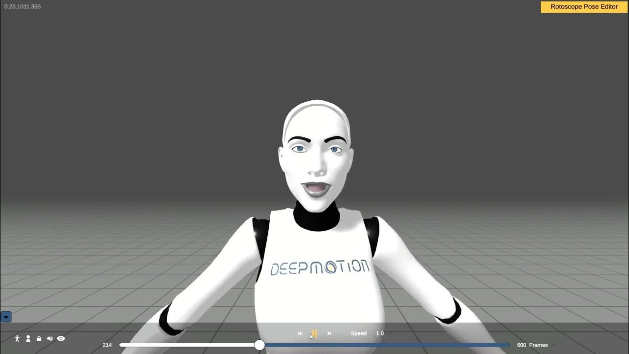 DEEPMOTION Face motion capture Test @DeepMotionInc - YouTube