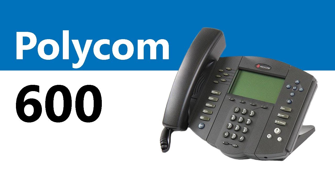 The Polycom SoundPoint 600 IP Phone - Product Overview - YouTube
