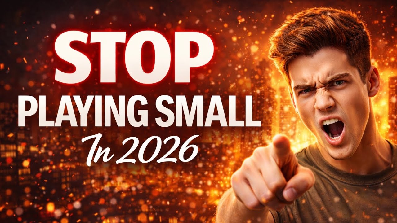 HOW TO STOP PLAYING SMALL in 2026 - YouTube