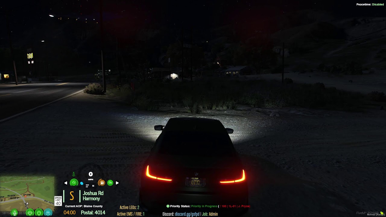 Playing Fivem (CIV) - YouTube