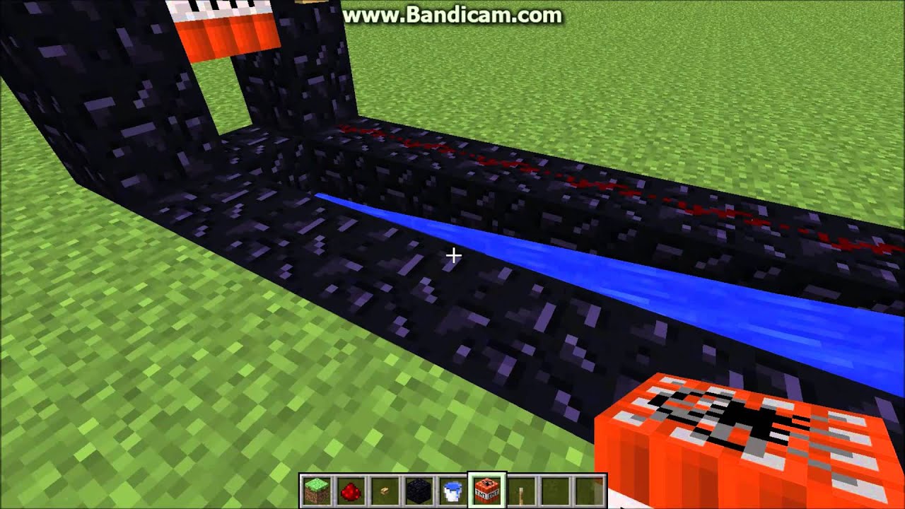 How to make a TNT cannon ~redstone~ - YouTube