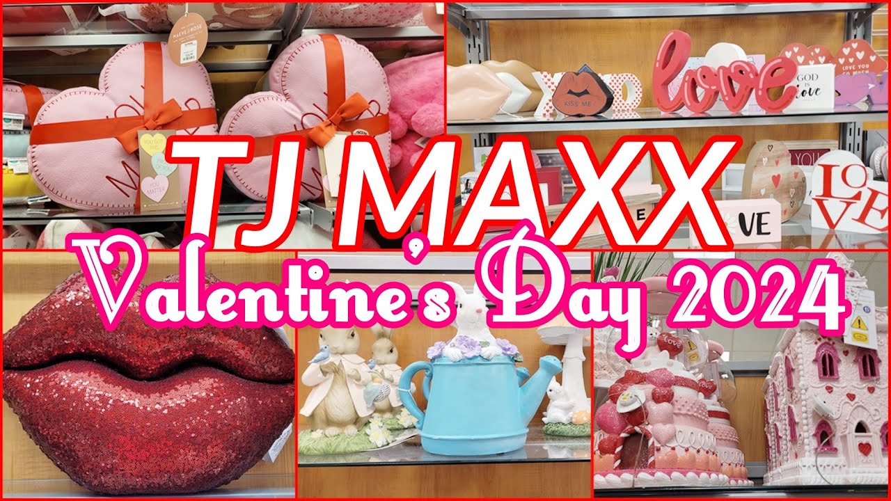 TJ MAXX VALENTINE'S DAY 2024 SPRING DECOR HOME DECORATIONS SHOP WITH ME ...