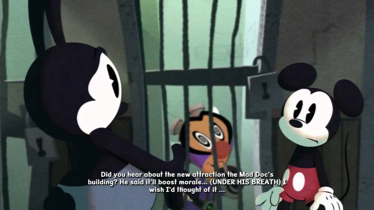 Epic Mickey 2 The Power Of Two [ Cutscene 8 ] - YouTube