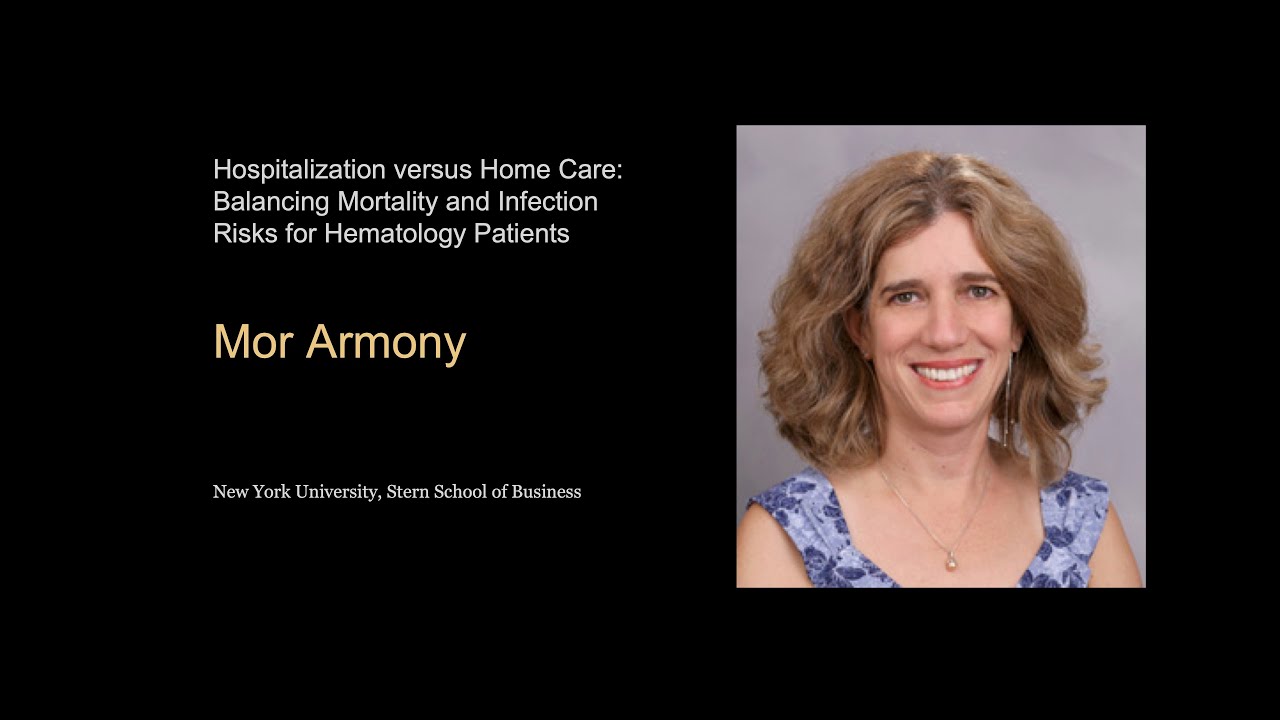 SNAPP Seminar || Mor Armony (New York University) || September 13, 2021 ...