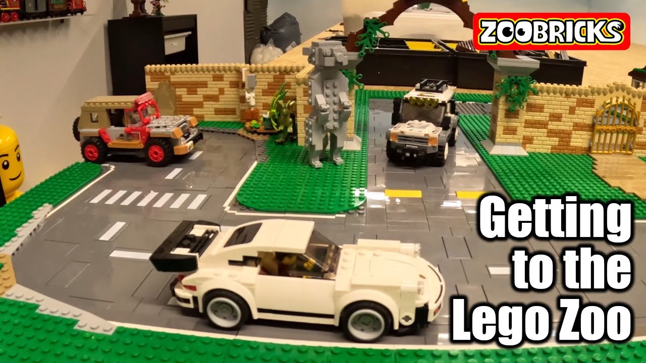 Entrance & Car Park for huge Lego Zoo - YouTube