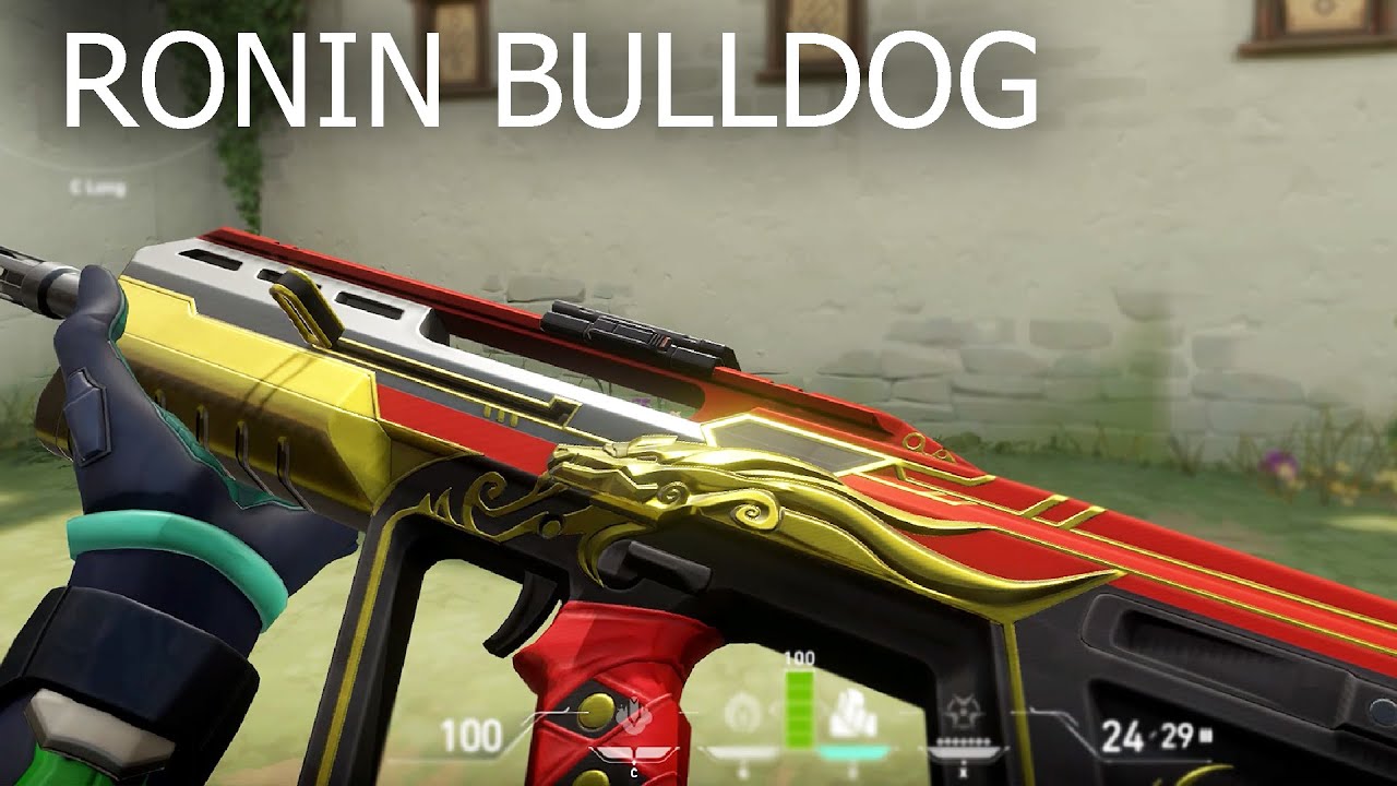 Valorant | Bulldog "Ronin" Skin Gameplay - YouTube