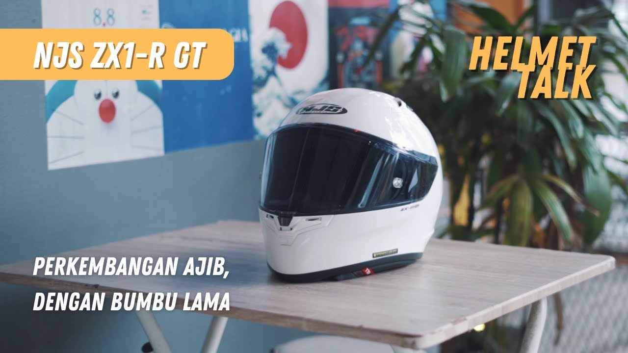 Helmet Talk - NJS ZX1 R GT - Penuh Dengan Rasa Wow! Kecuali... - YouTube