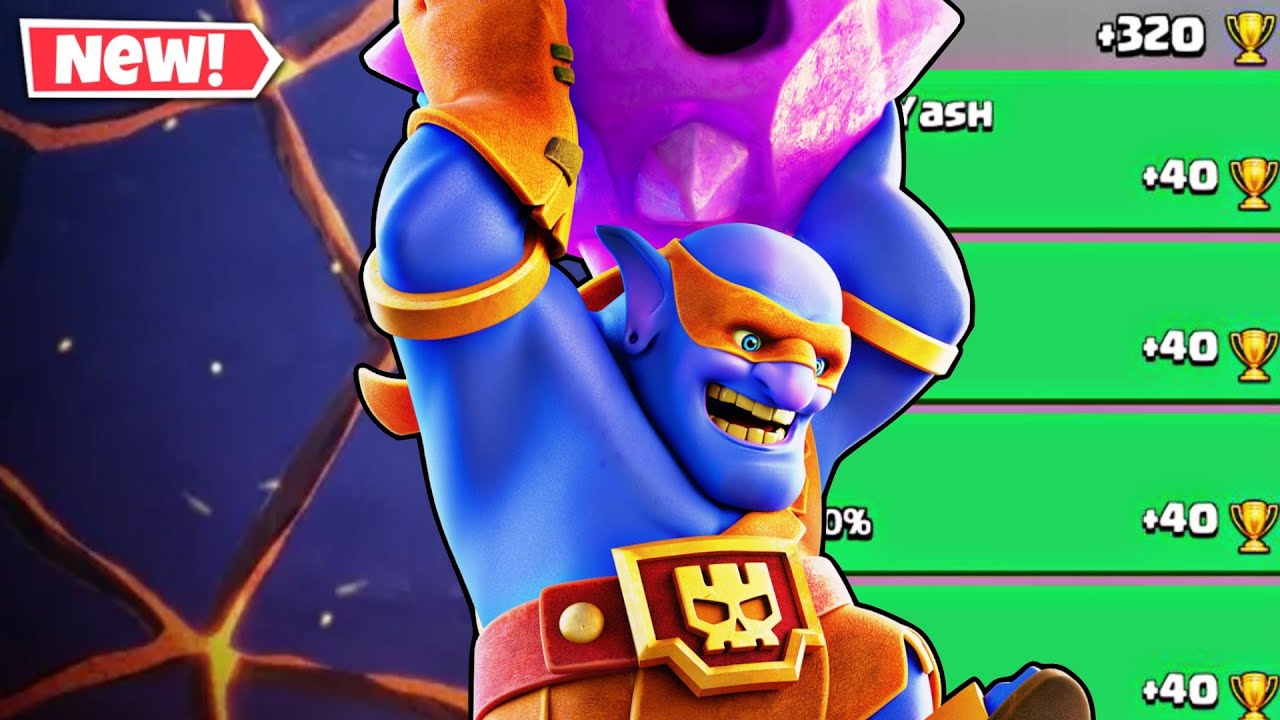 Learn Th16 Super Bowler Smash From The Top Rank Player | COC Th16 Super ...