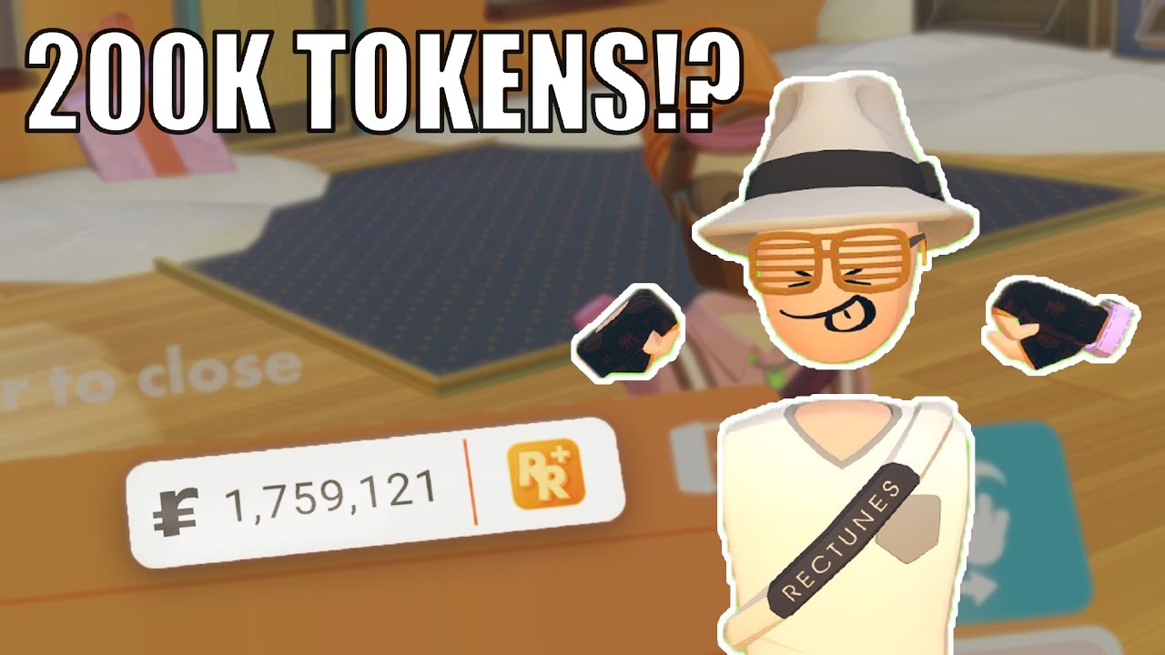 Gifting 200K Tokens In The RecCenter! | Rec Room - YouTube