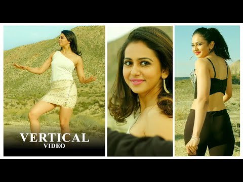 Rakul Preet Singh | Na Manasu Neelo | Vertical Video | Nannaku Prematho | Info | 4K | ActressVersion