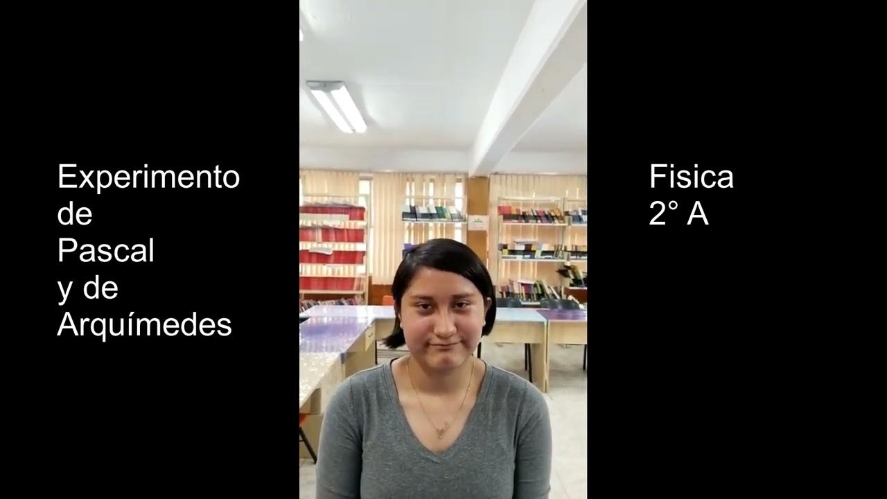 Principio de Pascal y Arquimedes 2° "A" Francisco Sosa parte 1 - YouTube