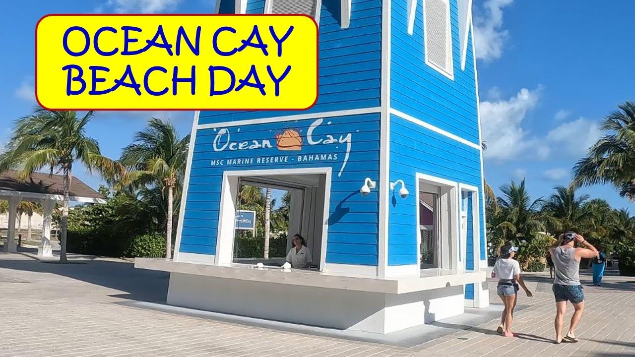 Tour MSC's Ocean Cay and See All the BEACHES! - YouTube