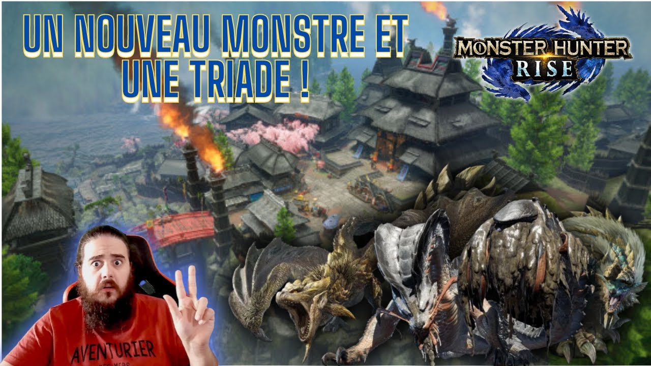 UN NOUVEAU MONSTRE ET UNE TRIADE ! - (Monster Hunter Rise #20) - YouTube