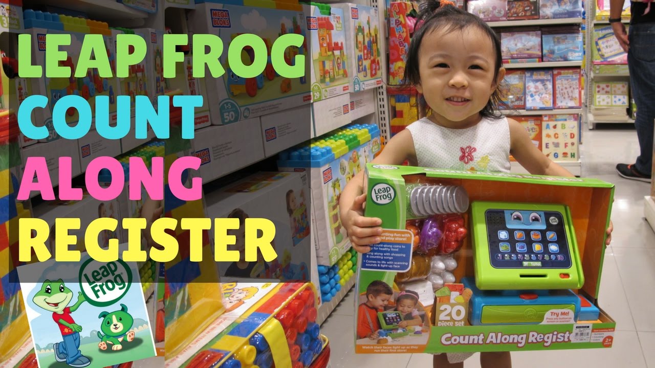 LeapFrog Count Along Register | Educational Toy Pretend Play, Learn to ...