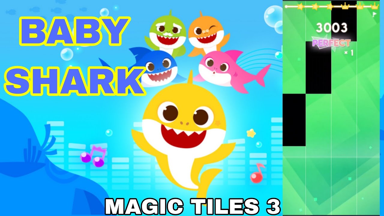 Handcam! Baby shark (Dance Mix) | MAGIC TILES 3 - YouTube