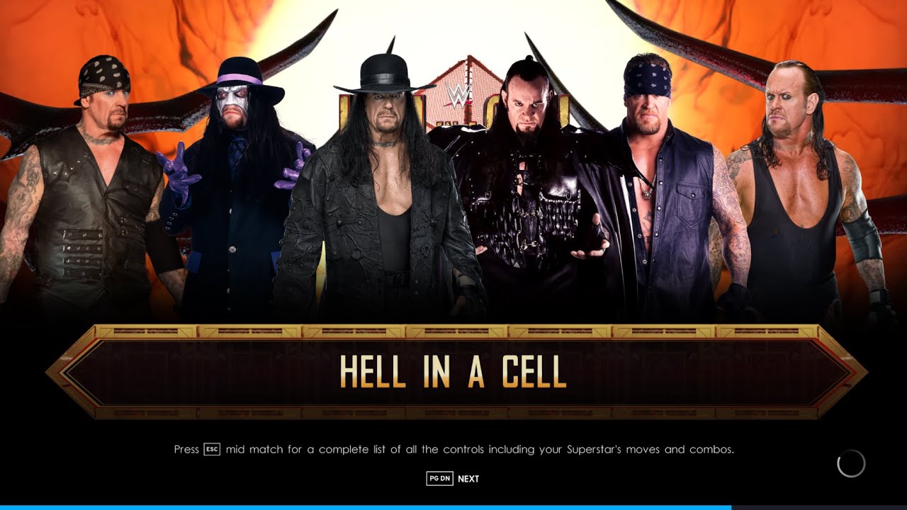 WWE 2K22 The Undertakers 6 Man Hell In A Cell Match!! Using RTX 3090!! - YouTube