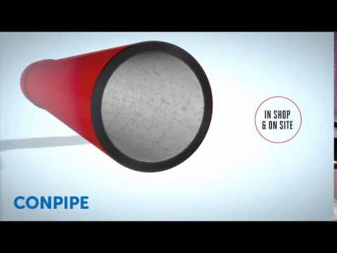 Sleeve joint for Cement lined piping - YouTube