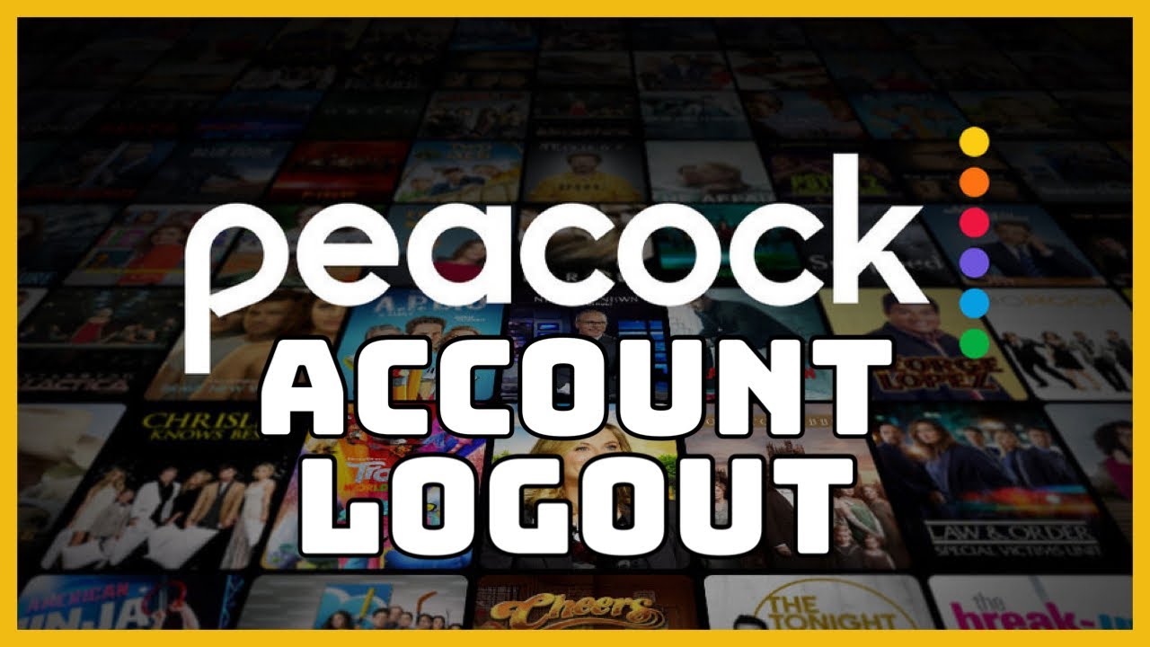 How to Logout Peacock TV Account 2023? Peacock TV Sign Out - YouTube