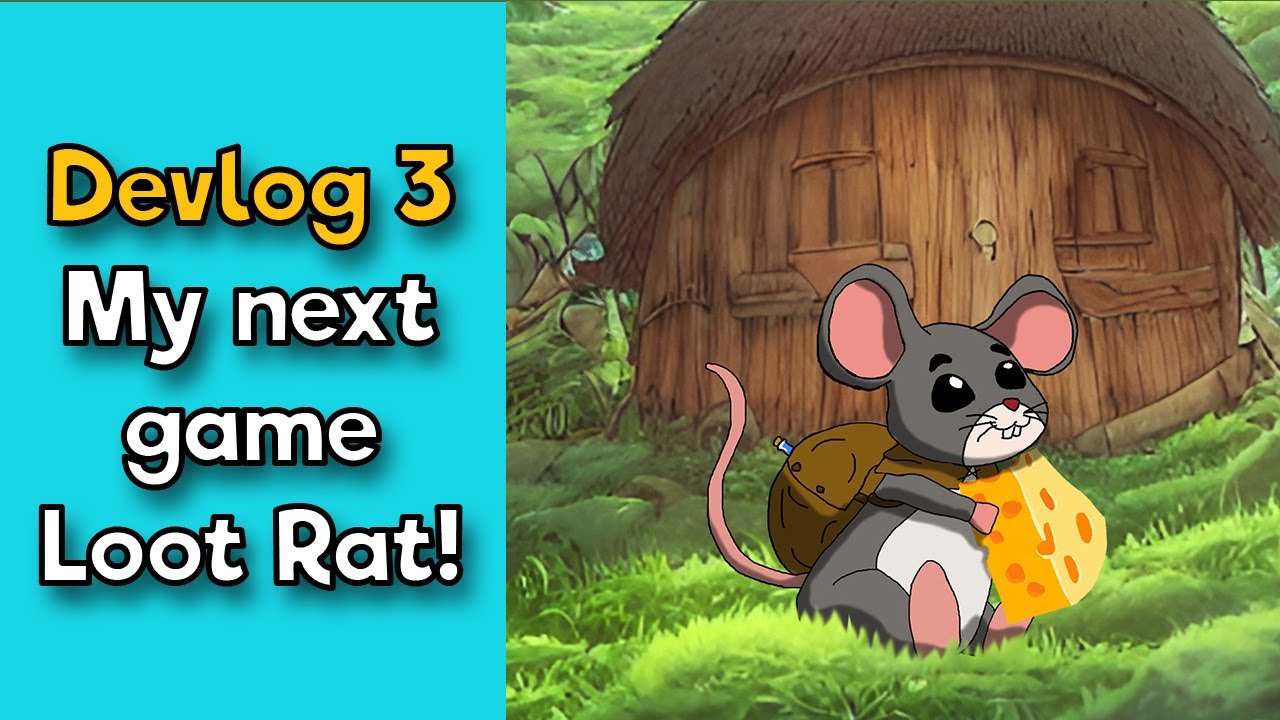 Devlog 3 My next game Loot Rat! - YouTube
