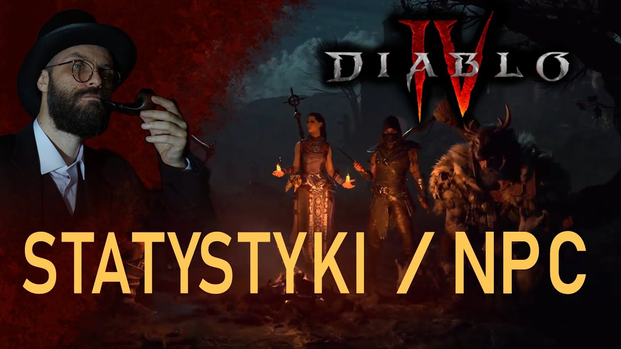 Diablo 4 - Parametry postaci i usługi NPC (czytaj opis) - YouTube