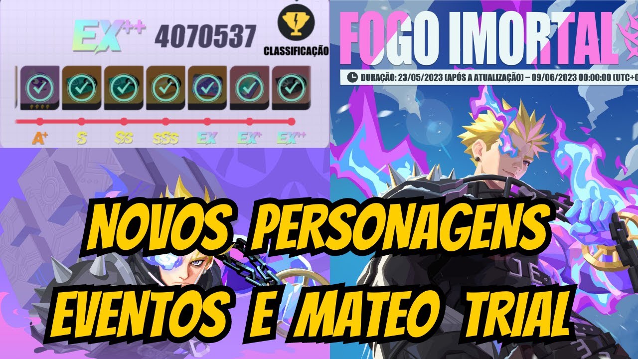 NOVOS EVENTOS, NOVOS PERSONAGENS E COMO FAZER EX++ AUTOMÁTICO NO TRIAL ...