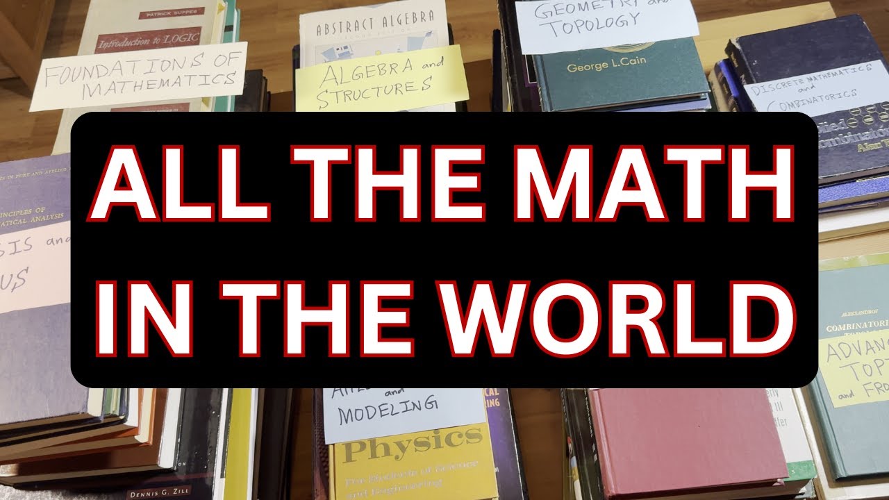 Learn ALL THE MATH IN THE WORLD from START to FINISH - YouTube