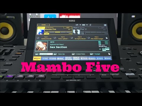Korg Pa5x - Mambo Five - Latin Dance Category - Style Element - OS V 1.3.0 new sound - YouTube