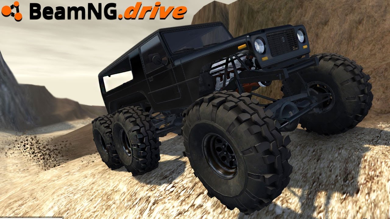 BeamNG.drive - MONSTER HOPPER - YouTube