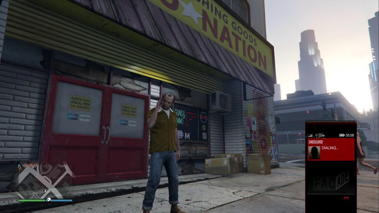 Grand Theft Auto 5 - Trevor Calling Lester - YouTube