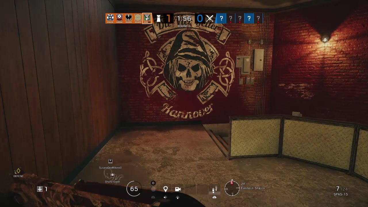 Tom Clancy's Rainbow Six® Siege: Caveira action - YouTube