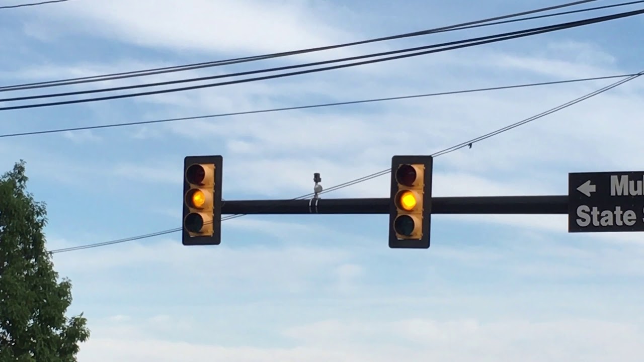 McCain Traffic light with GE Lights - YouTube