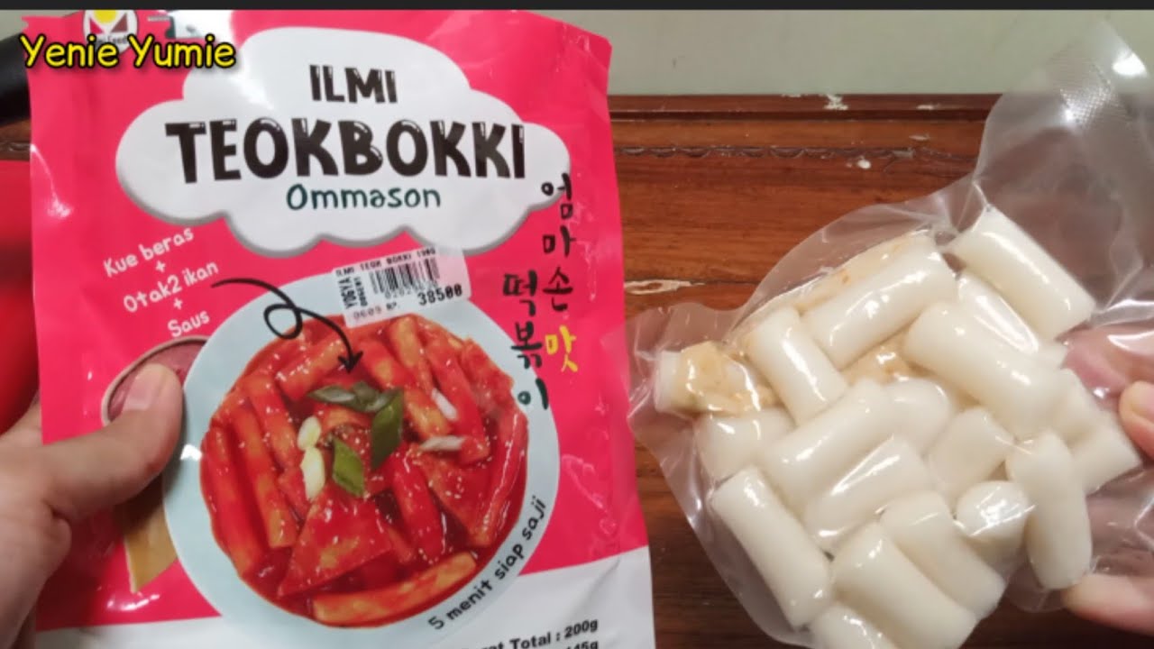 Cara Masak Toppoki Instan TeokBokki Ilmi Korean Rice Cake K-drama Food ...
