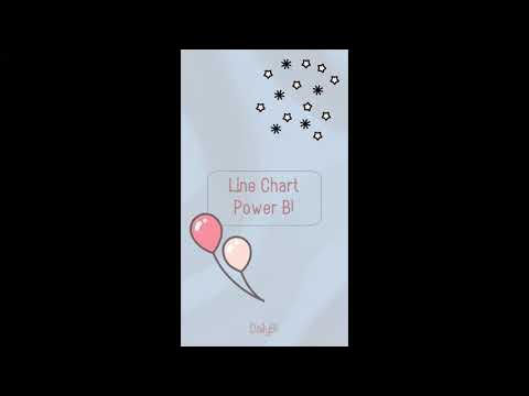 Power BI : สร้างกราฟเส้นใน Power BI (Line Chart with Power BI) - YouTube