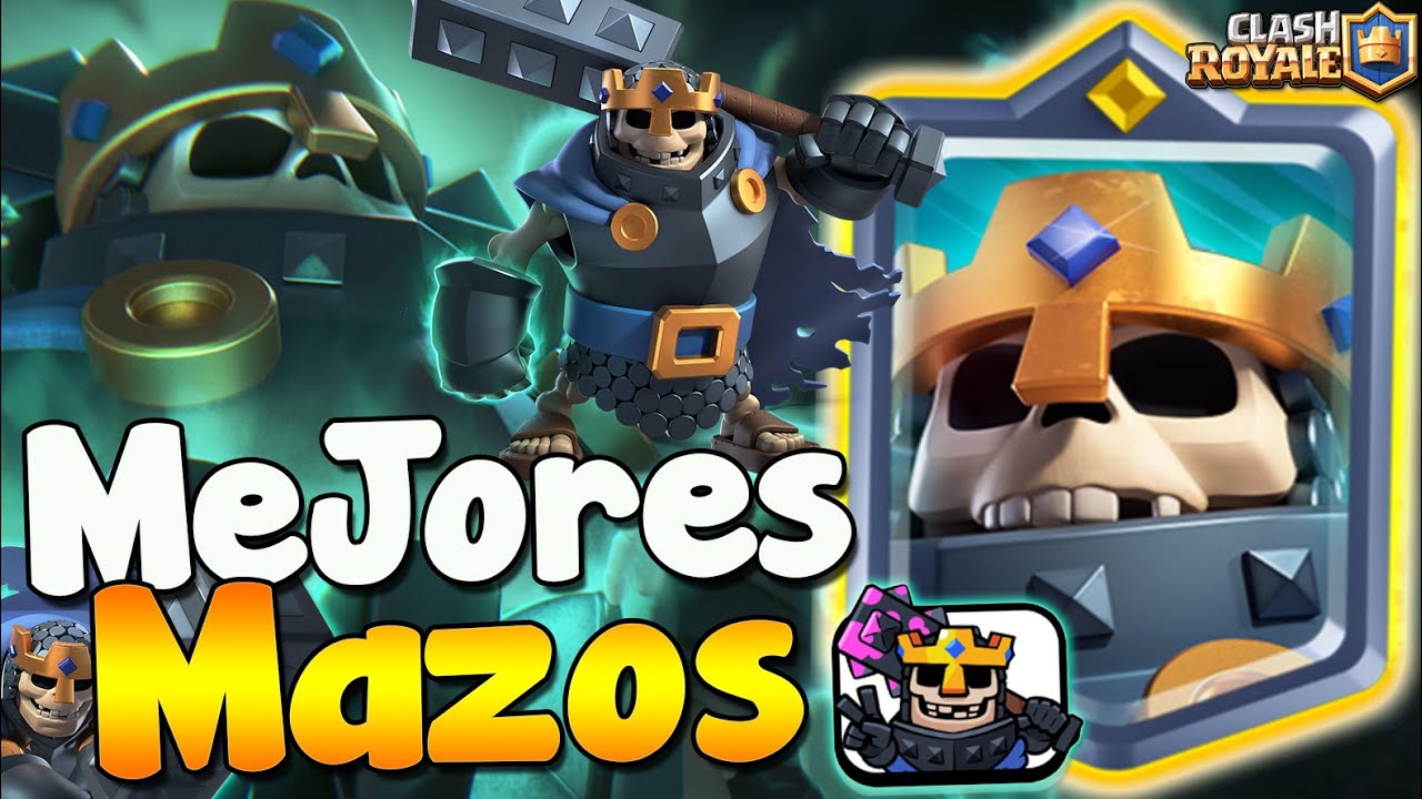 LOS MEJORES MAZOS DE REY ESQUELETO EN CLASH ROYALE 💀 TEMPORADA 73 CARTA POTENCIADA 🔥 Ione Gamer ...