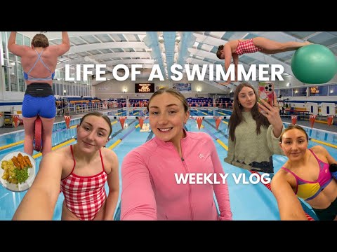 LIFE OF A SWIMMER IN JANUARY | weekly swim vlog🤠