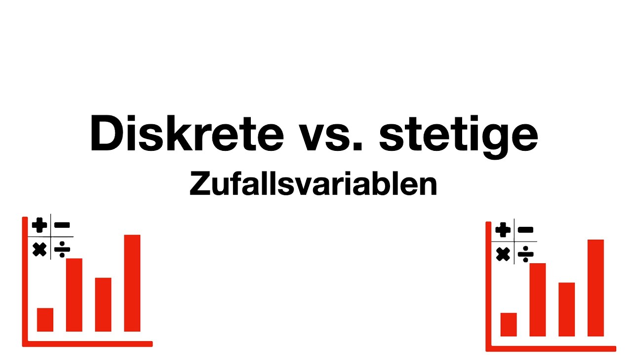 Diskrete vs. Stetige Zufallsvariablen - YouTube