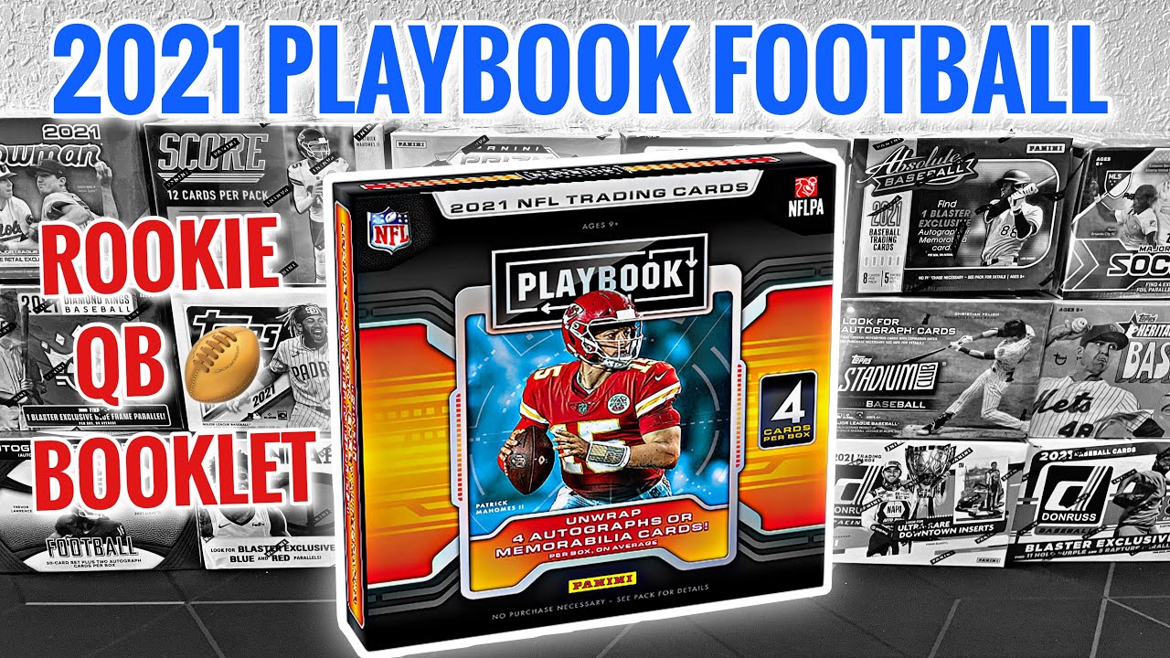 2021 PANINI PLAYBOOK FOOTBALL - YouTube