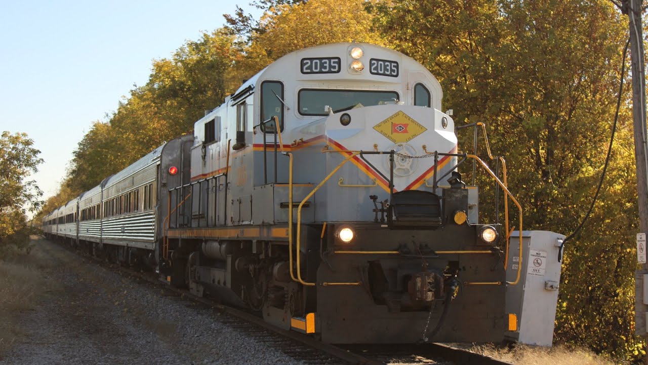 Fall Colors on The Falls Road: Chasing The Medina Railroad Museum's ...