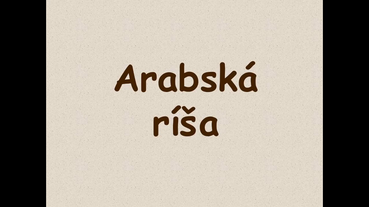 Arabská ríša - YouTube