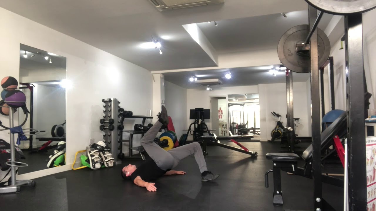 Vey's Isometric Glutes w/ Knee Tuck - YouTube