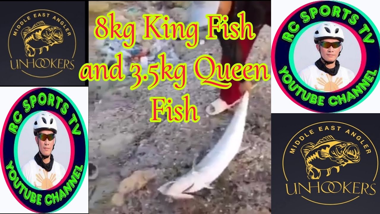 8kg King Fish & 3.5kg Queen Fish|Kuwait Fishing Adventure|Throwback ...