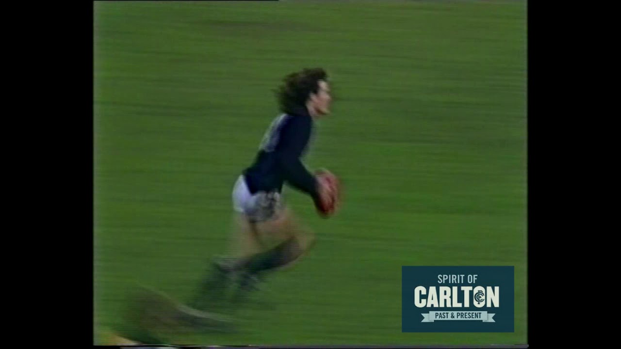 Tom Alvin 1986 - Carlton Football Club Past Player - YouTube