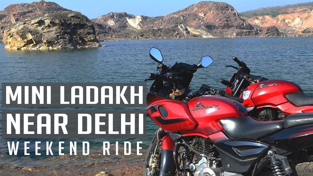 Mini Ladakh near Delhi | Panikot Lake - Weekend Ride | Pulsar 220f ...
