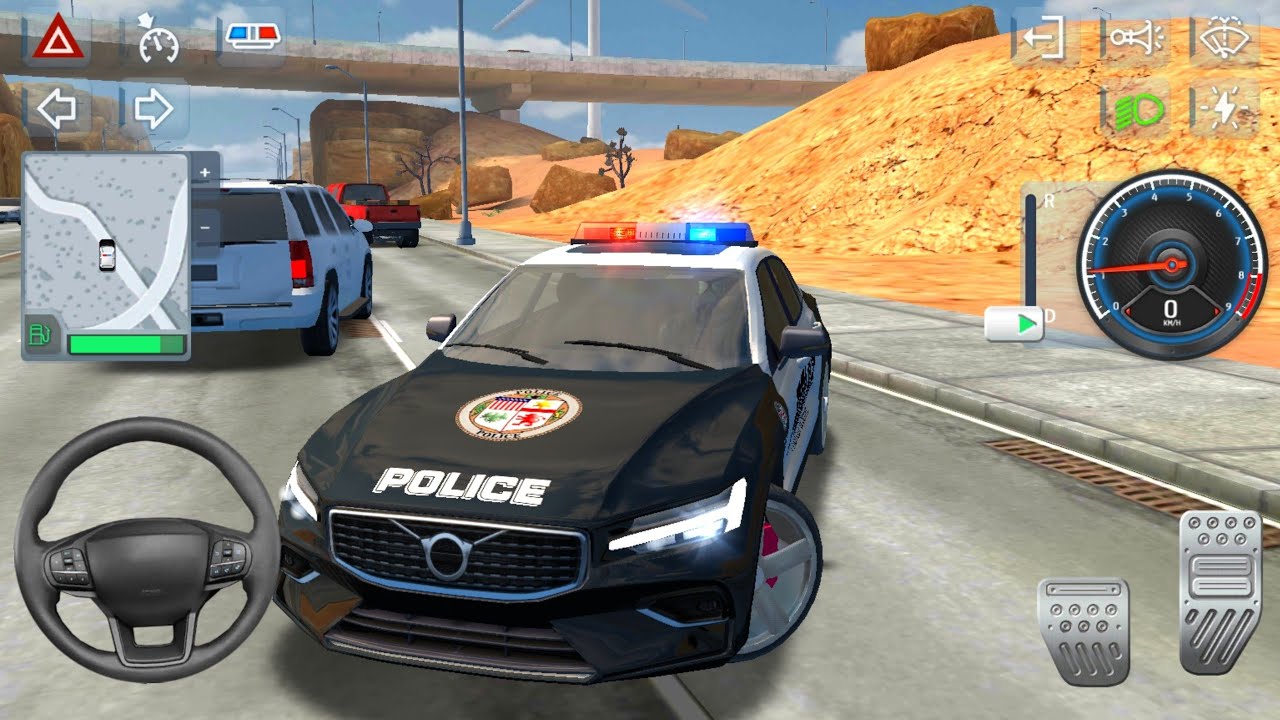 Police Chase Mania! High-Speed Pursuits in Police Car City Driving! Car ...