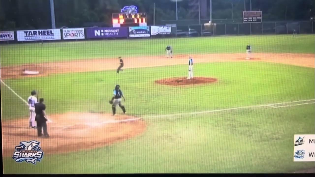 Casey 6/9/24 Morehead City Marlins, Coastal Plains League Catching Highlights - YouTube