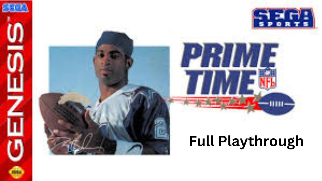 Prime Time NFL with Deion Sanders - Sega Genesis - Full Playthrough ...