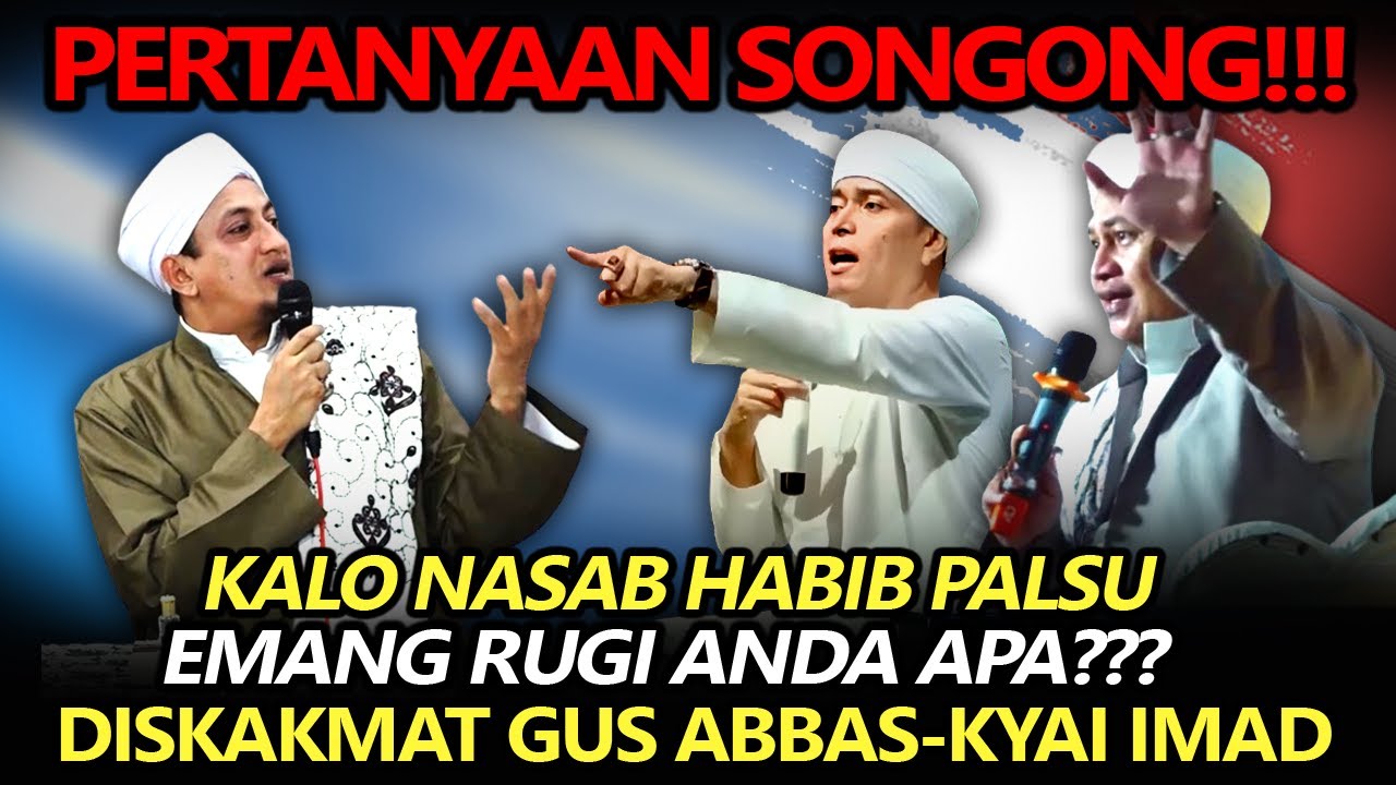 Pertanyaan Songong ️Kalo Nasab Habaib Palsu Rugi Anda Apa Hasan Muhdor ...