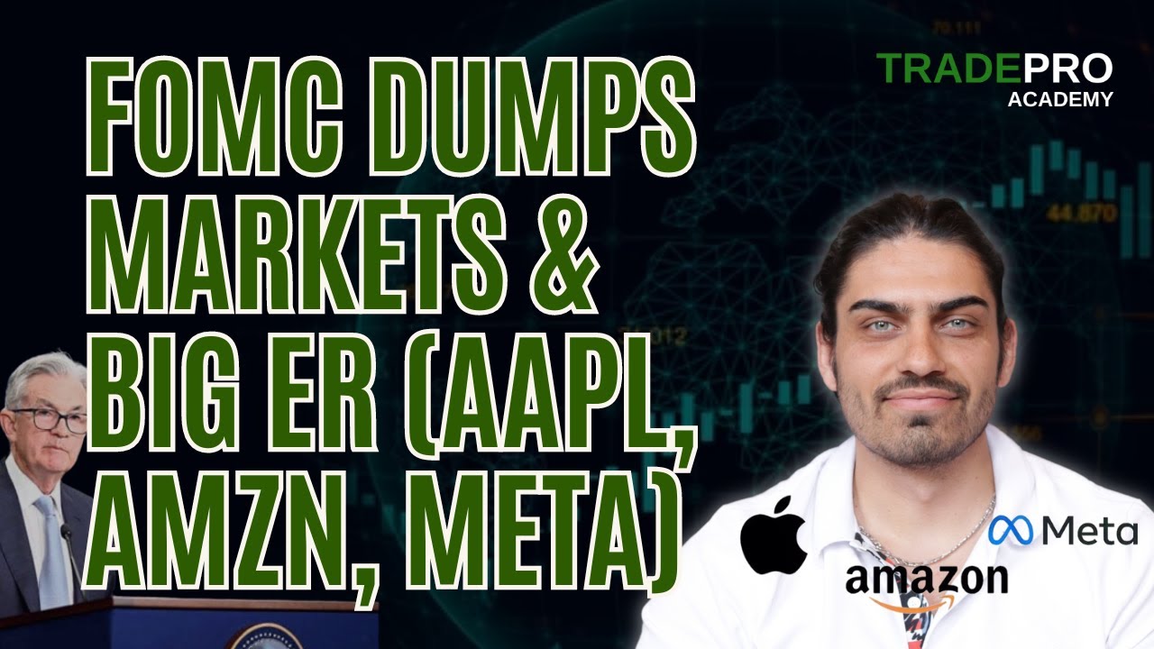 FOMC market drop, TECH ER (AAPL, AMZN, META) - YouTube