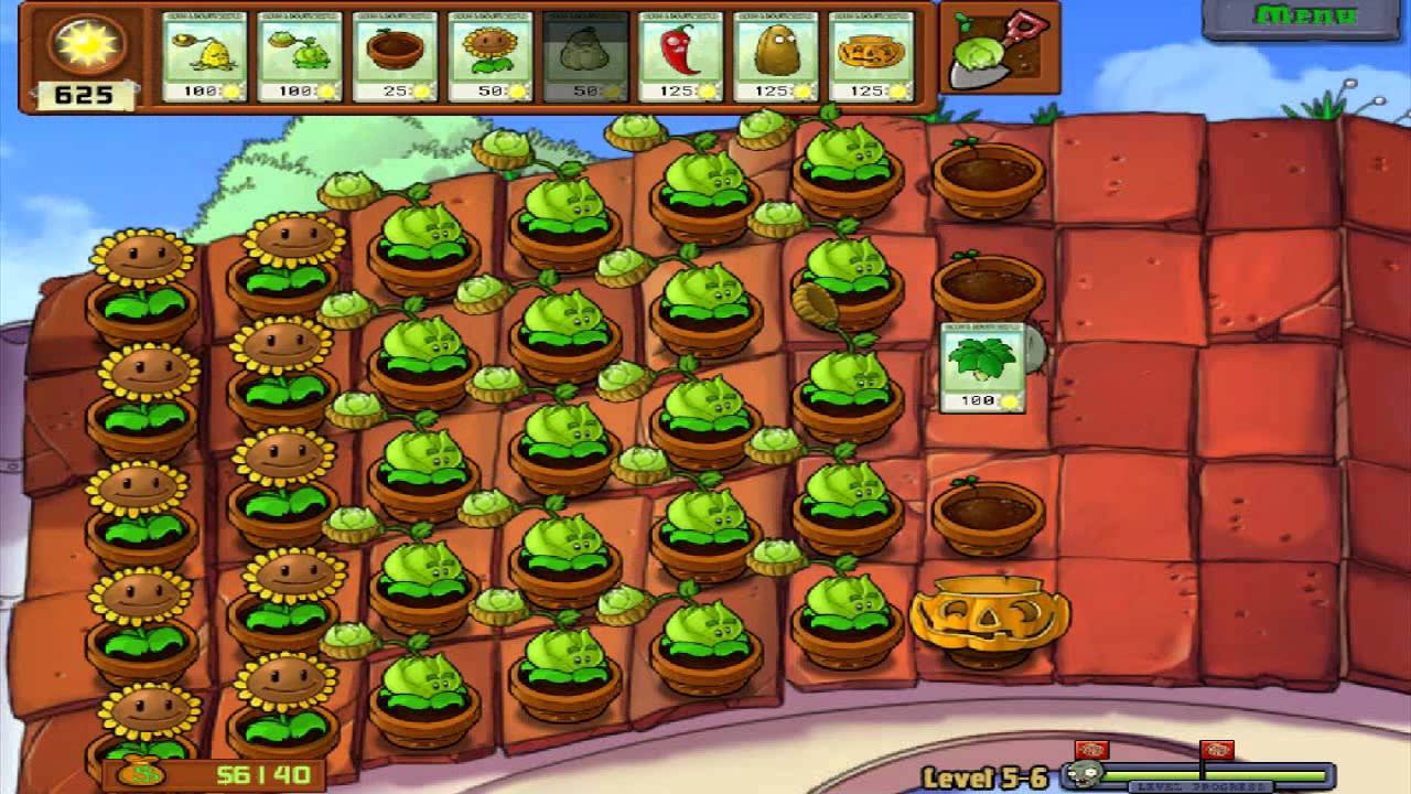 Plants Vs Zombies Part 16 Playthrough - YouTube
